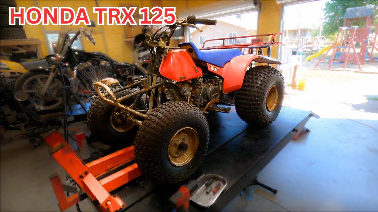Honda TRX 125 Lost Spark Then Got Parked. - YouTube