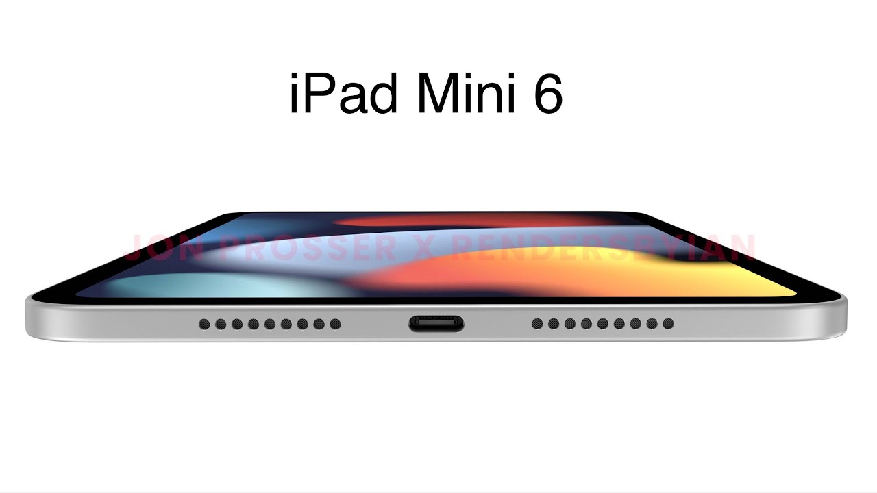 iPad mini 6 Thinner Display + Support Smart Connector - YouTube