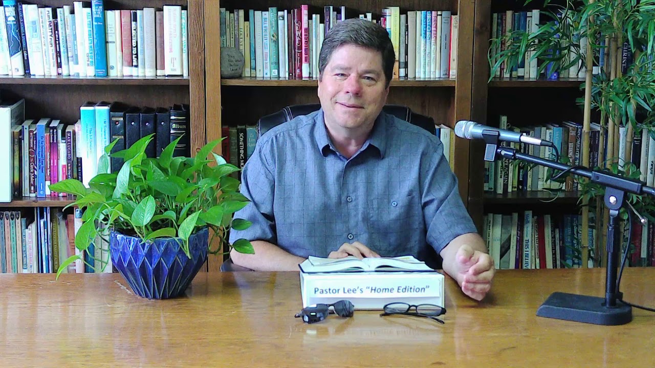 Pastor Lee's Sermon for Sunday 28 June - YouTube