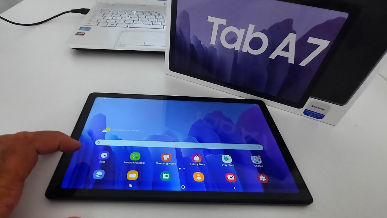 Samsung Galaxy Tab A7 SM-T500 Tablet İnceleme - YouTube