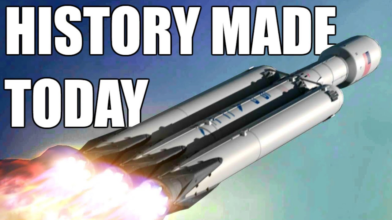 SpaceX Falcon Heavy Launch and Boosters recovery - YouTube