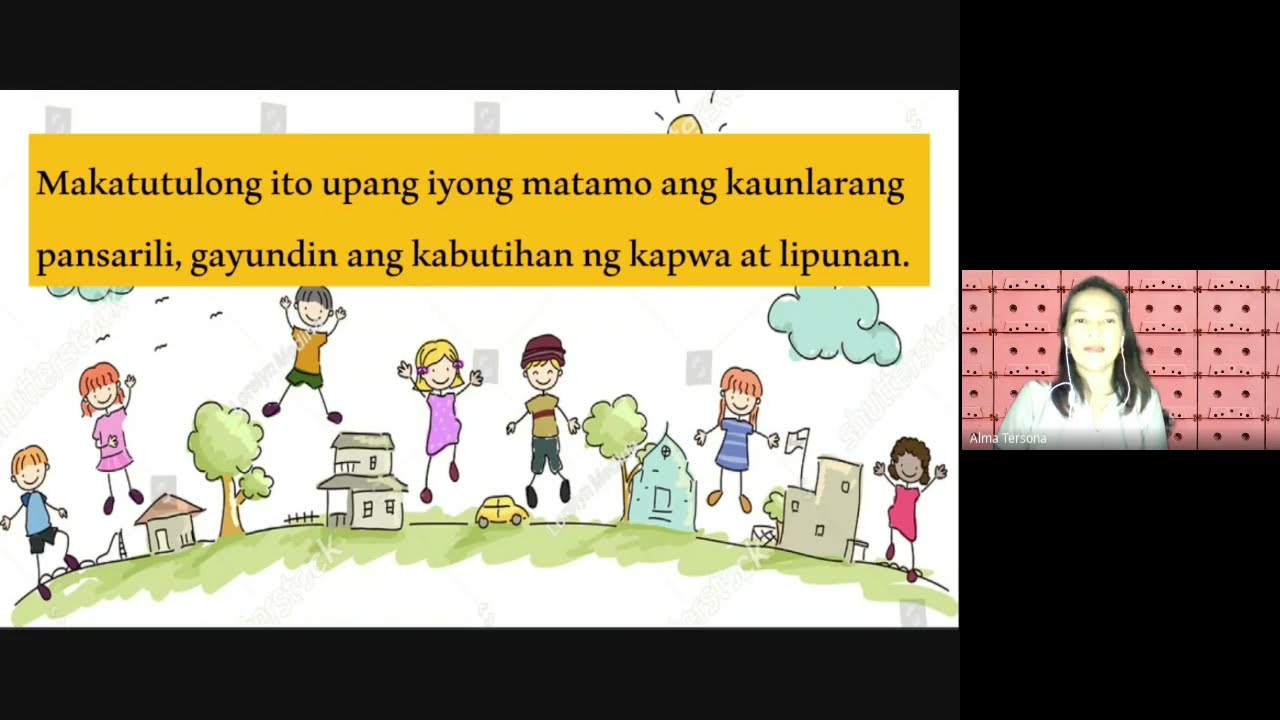 ESP 8 QUARTER 2 WEEK 5-6 PAGSASAGAWA NG ANGKOP NA KILOS AT WASTONG ...