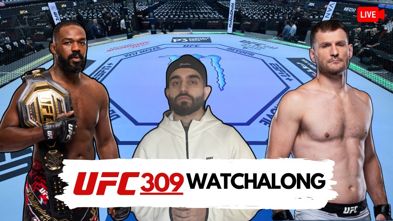 JON JONES vs STIPE MIOCIC - UFC 309 WATCHALONG - YouTube