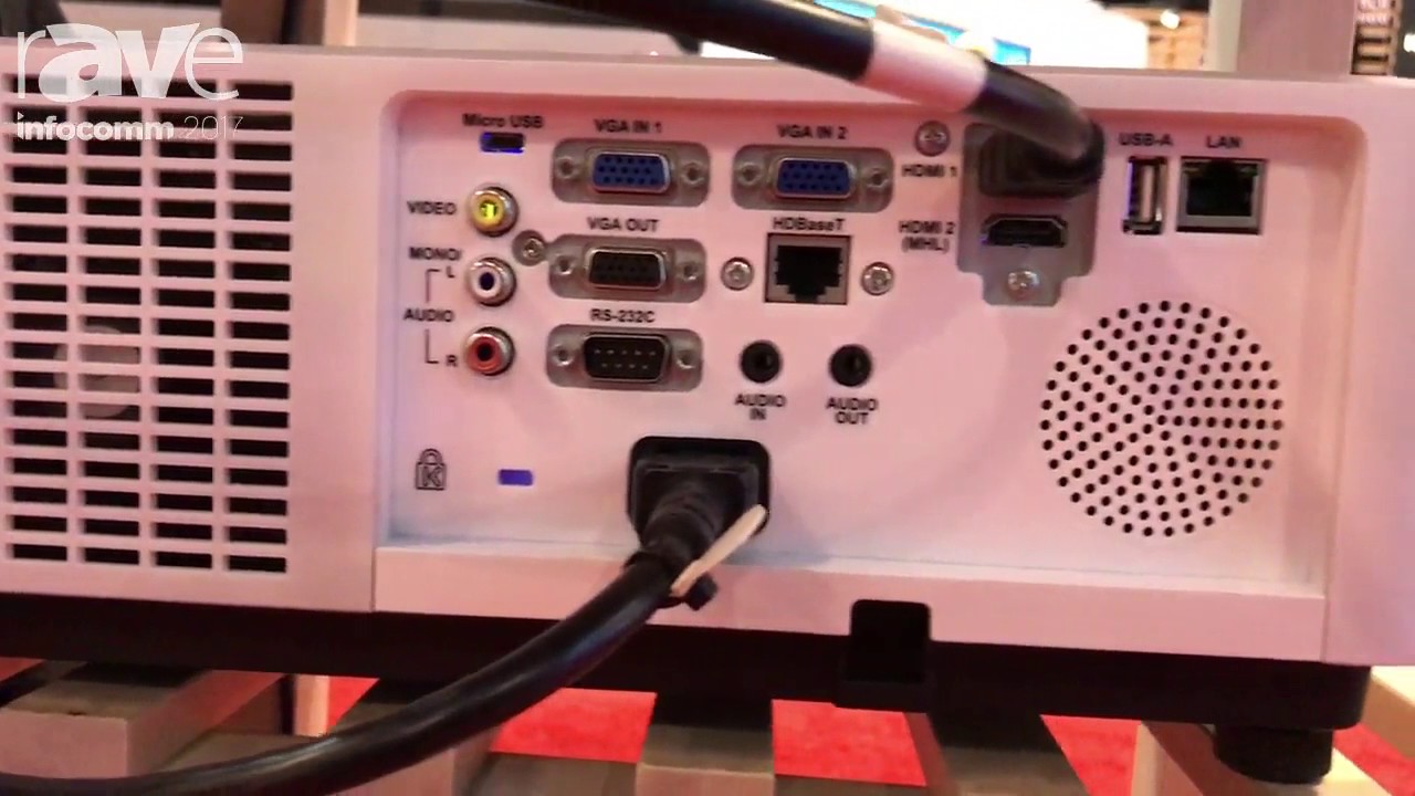 InfoComm 2017: Eiki Unveils EK-450U Solid State LCD Projector - YouTube