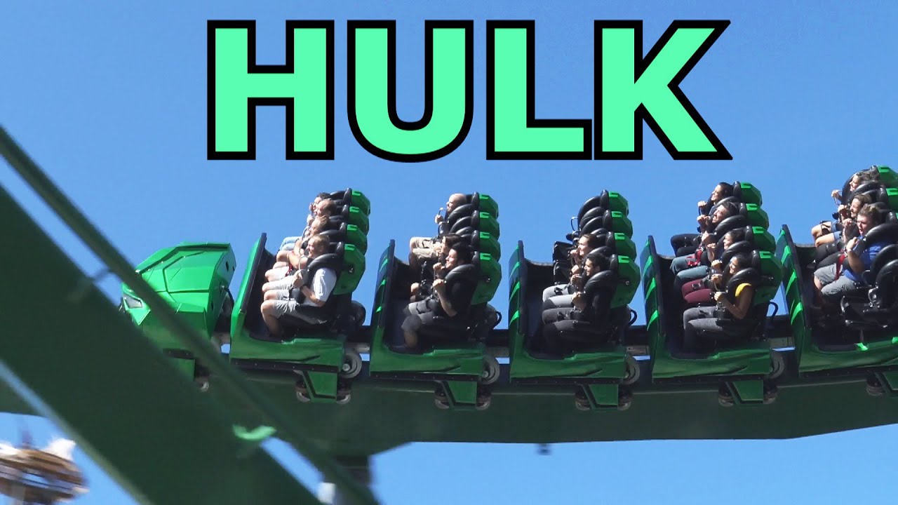 Incredible HULK Coaster - Queue and Off Ride Video - Universal Studios ...