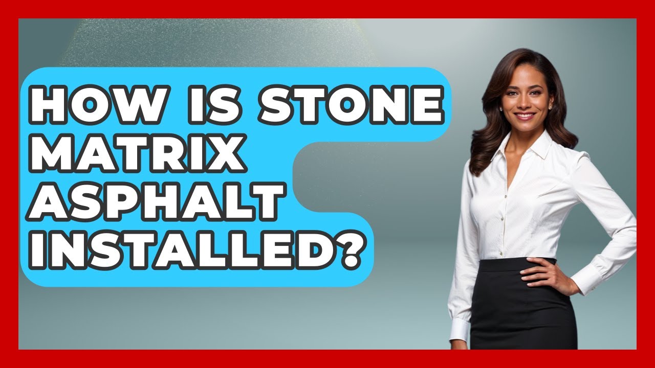 How Is Stone Matrix Asphalt Installed? - Civil Engineering Explained - YouTube