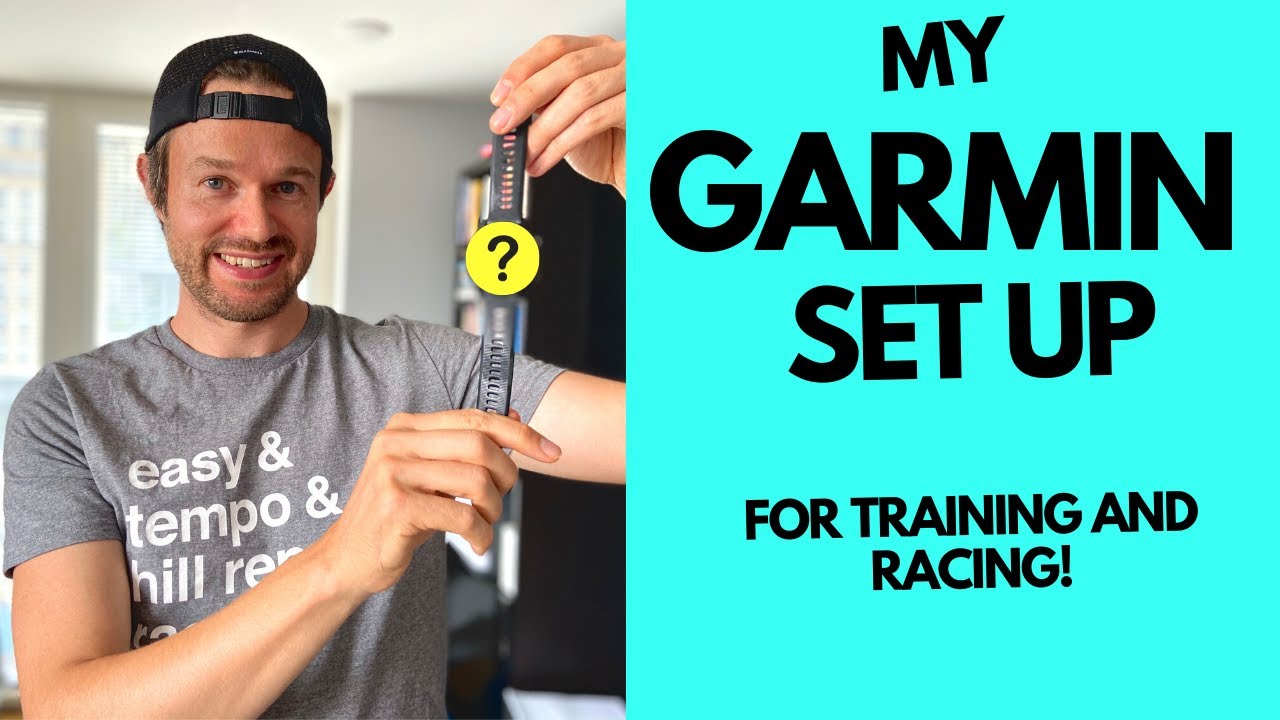 GARMIN DATA SCREENS I use for RUNNING & RACING, plus a ROUTE PLANNING ...