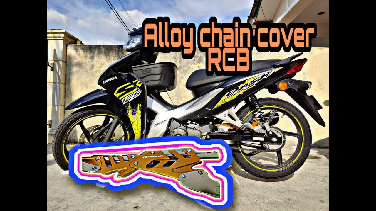 MotorVlog (Part 3) - Alloy Chain Cover/Cover Rantai RCB (Dash 125Fi ...