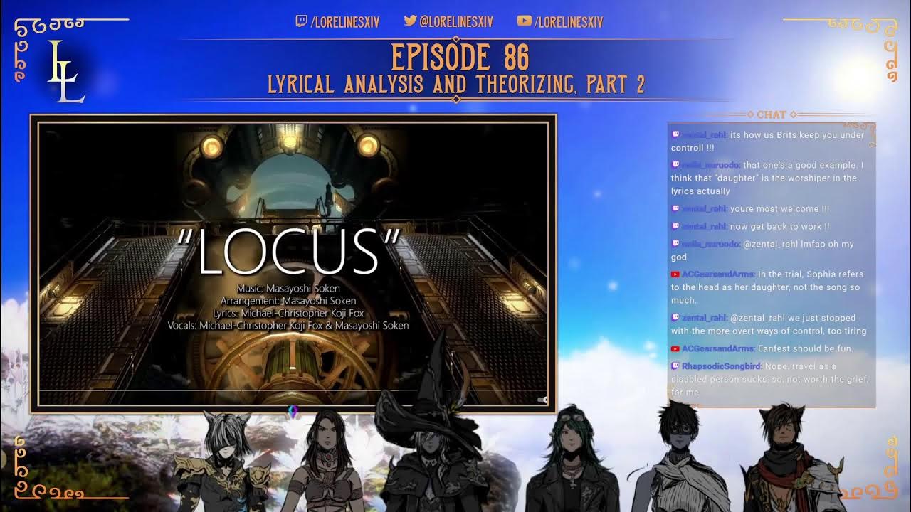 Lore Lines XIV: Episode 86 - Lyrical Analysis and Theorizing, Part 2 ...