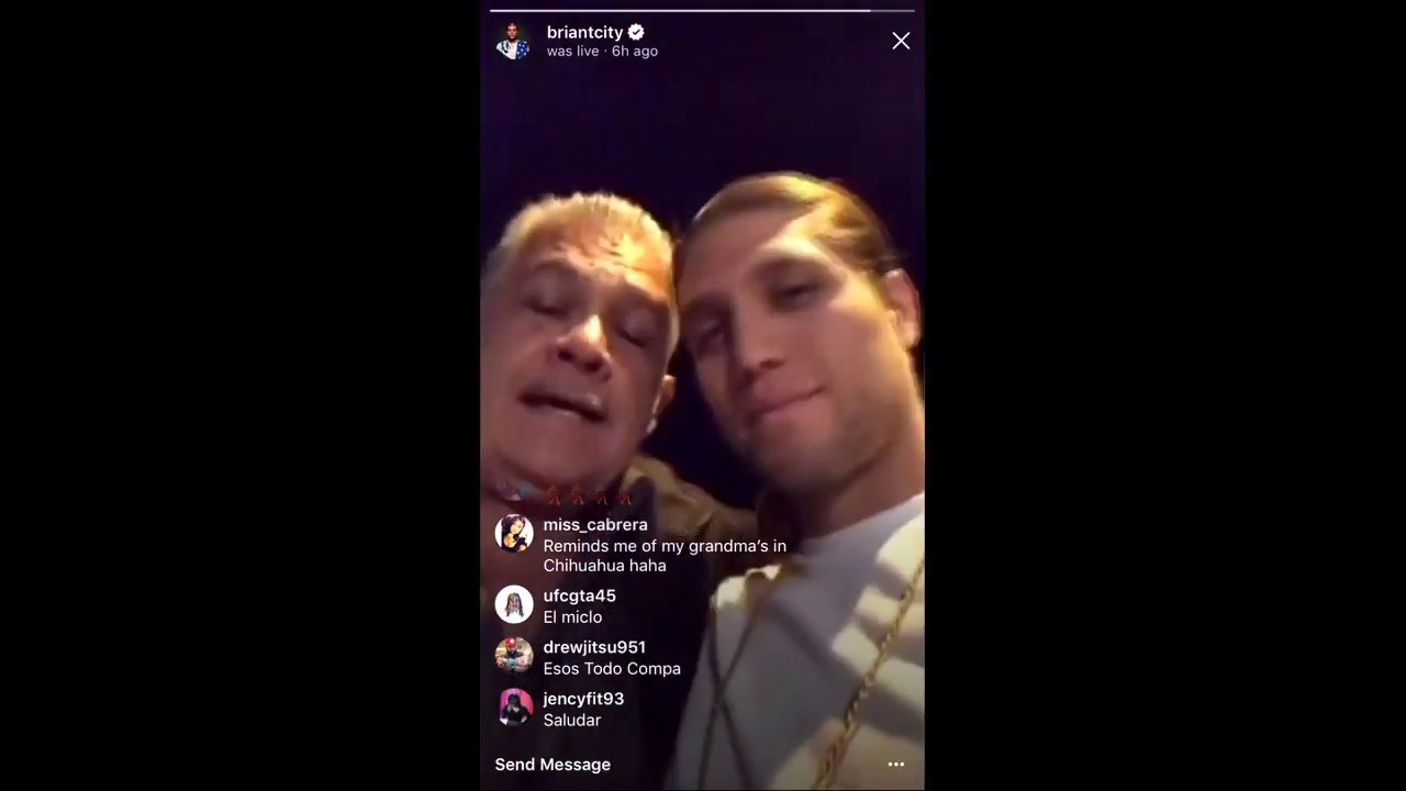 UFC Brian Ortega's Instagram Live trip to Sonora, Mexico 1/6/18 - YouTube