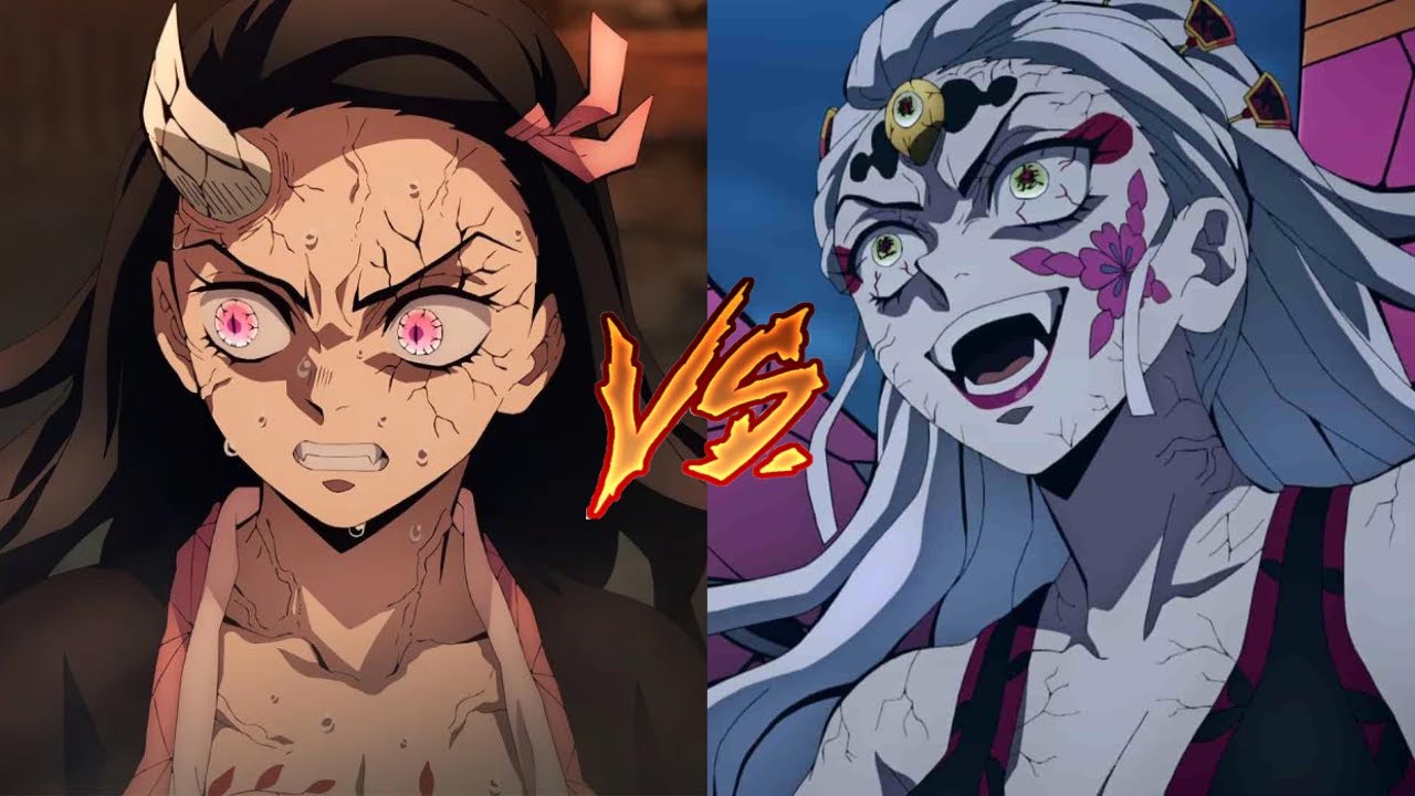 Nezuko VS Daki - YouTube