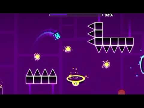 Geometry dash First video - YouTube