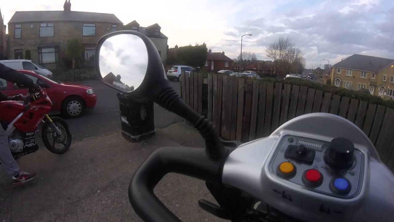 Me and my Eden Mobility Roadmaster mobility scooter - YouTube