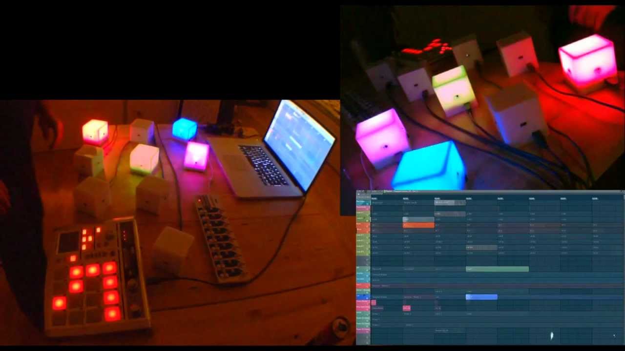 Sacco - FL Performance - AudioCubes - padKontrol - microKontrol - YouTube