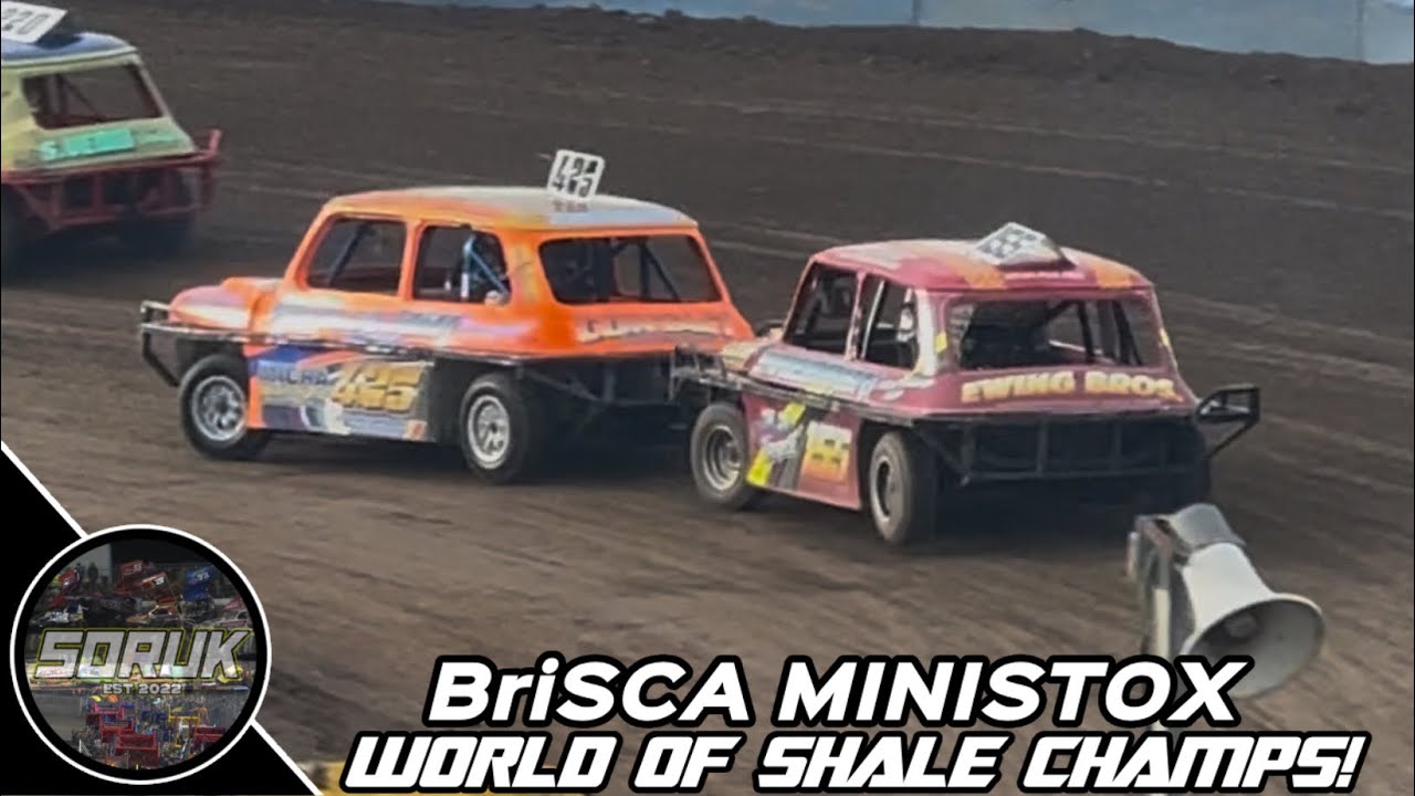 BriSCA Ministox - World Of Shale Championship (Race Highlights ...