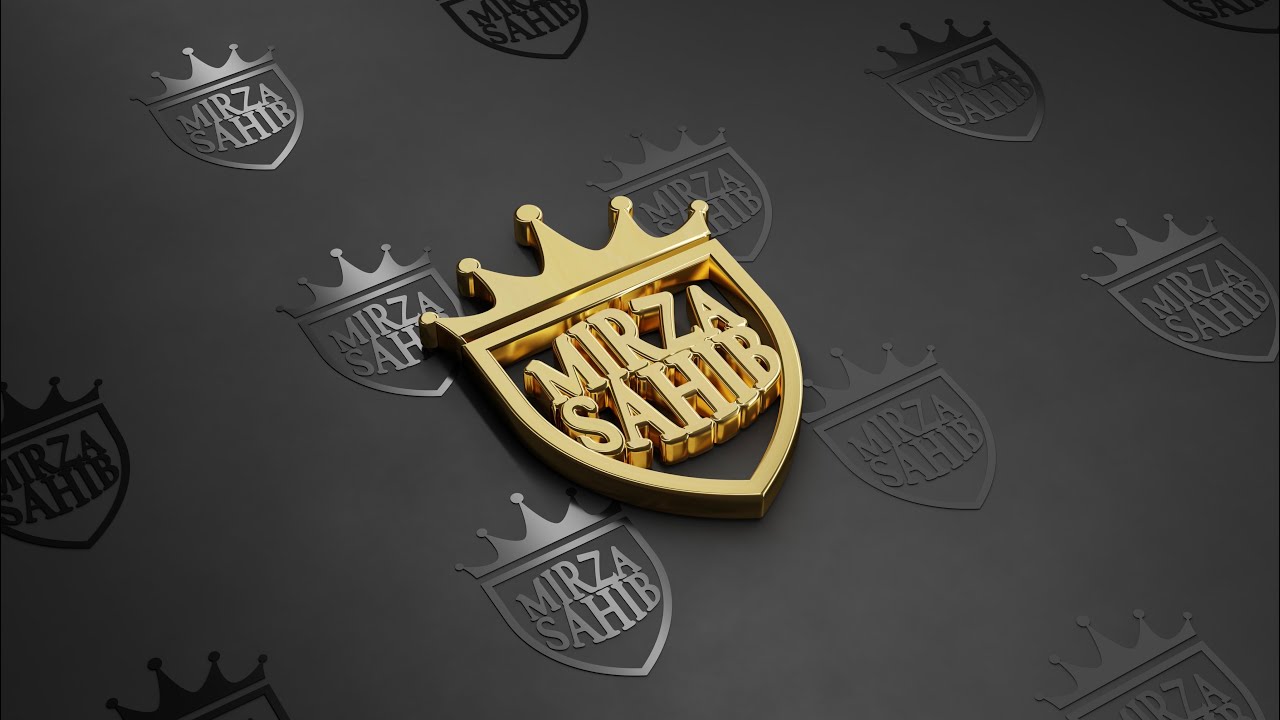 Mirza Sahib Designs Studio 3D Logo animation #animation #blender # ...
