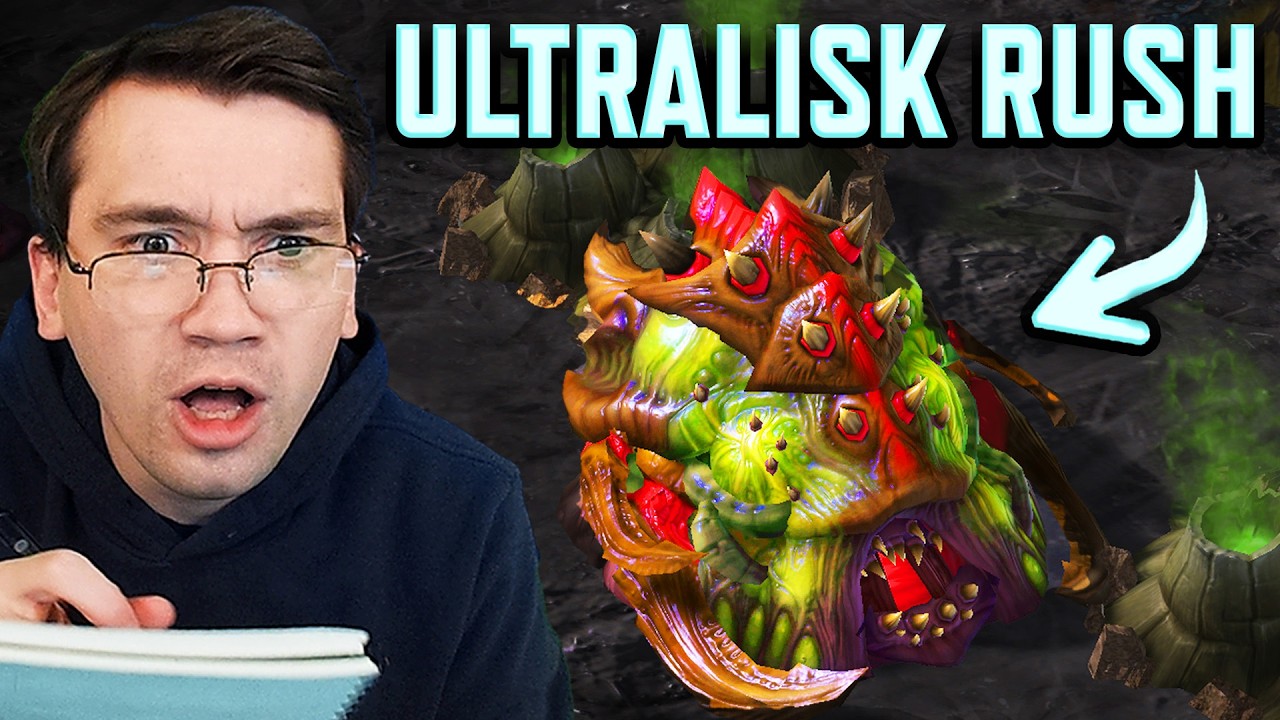 This Mass Ultralisk Strategy Is INSANE. StarCraft 2 - YouTube