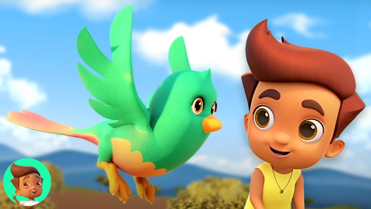 Pakhi Chu Chu Korey Gaye, চিদিয়া চু চু করতি আয়ে, Bangla Cartoon and ...