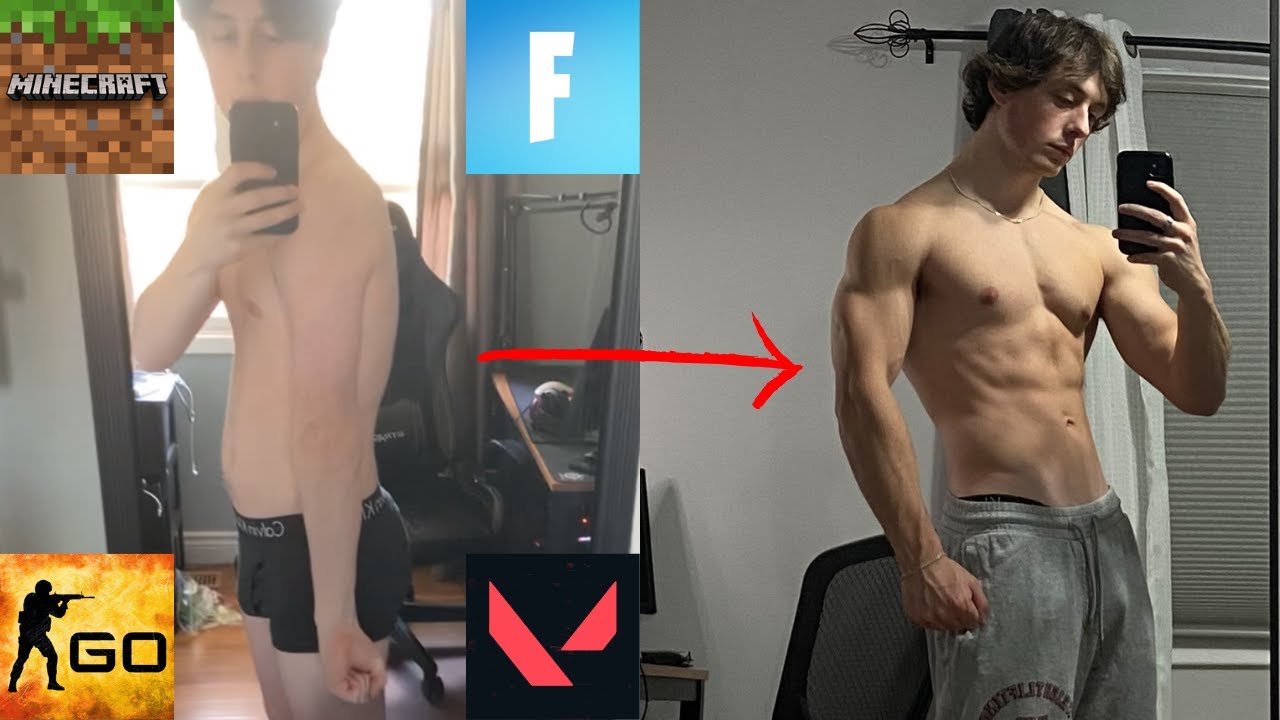 How I Transformed My Gamer Body Into an Aesthetic Physique (My Story ...
