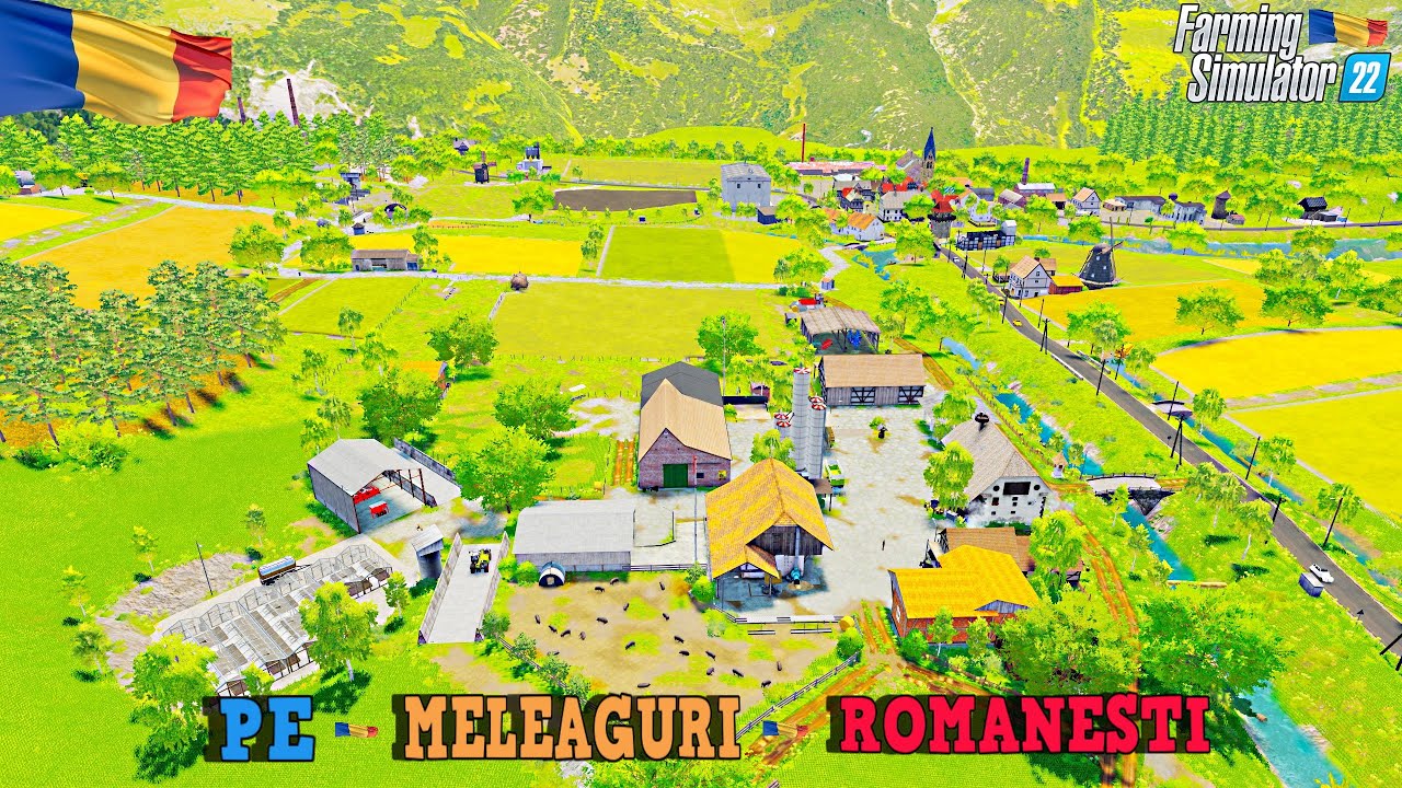 PE MELEAGURI ROMANESTI - HARTA ROMANEASCA / FARMING SIMULATOR 22 - YouTube