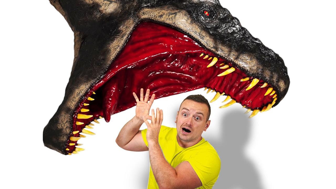 The CRAZIEST T-REX Build You've Ever Seen - By David Mokso - YouTube