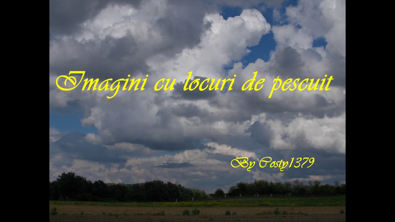 Imagini cu locuri de pescuit pe rau - YouTube