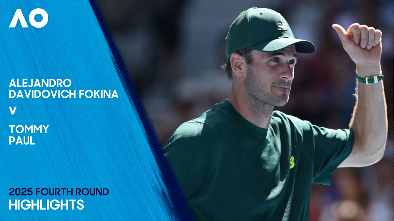 Alejandro Davidovich Fokina v Tommy Paul Highlights | Australian Open ...