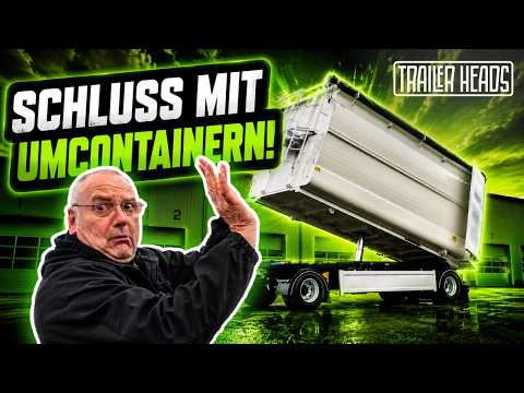 Abkippen ohne Büchsenballett: Der Hüffermann Kippanhänger im Einsatz. | TRAILER HEADS