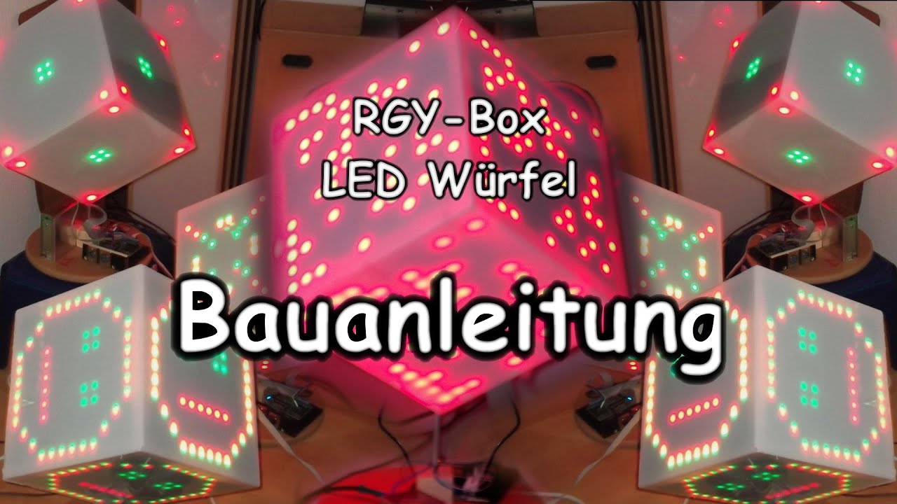 LED-Würfel Matrix Box - YouTube