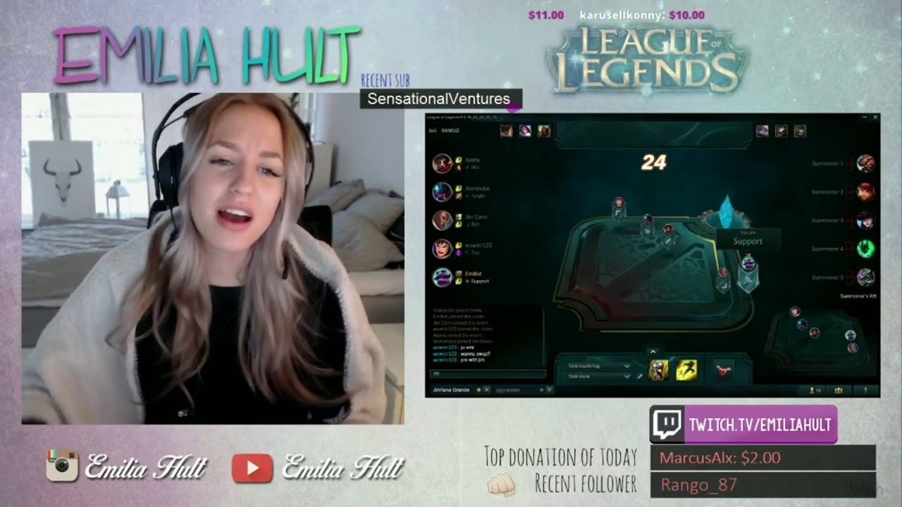 Emilia Hult Sexy orgasm - YouTube