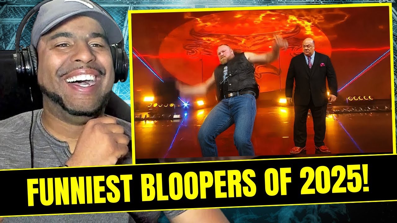 WWE Funniest bloopers of 2025 - YouTube