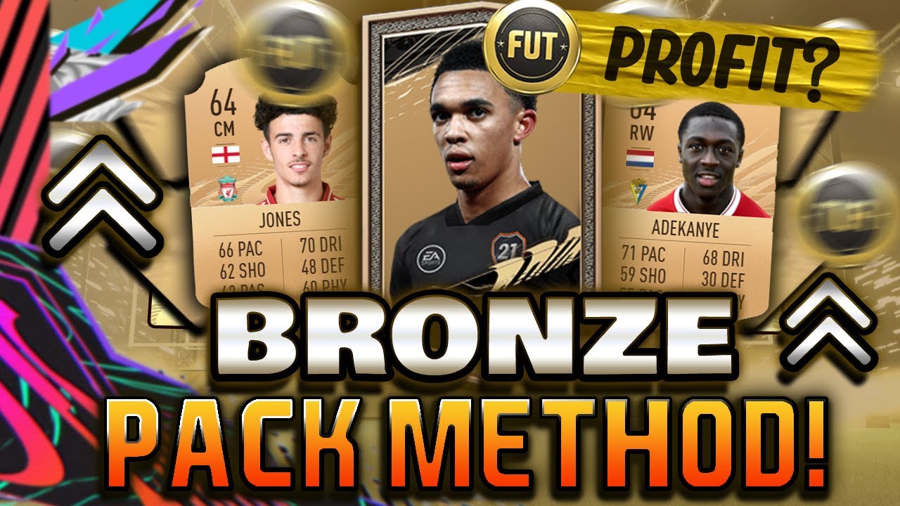 HOW TO DO BRONZE PACK METHOD ON FIFA 21! MAKE PROFIT FROM OPENING PACKS ...