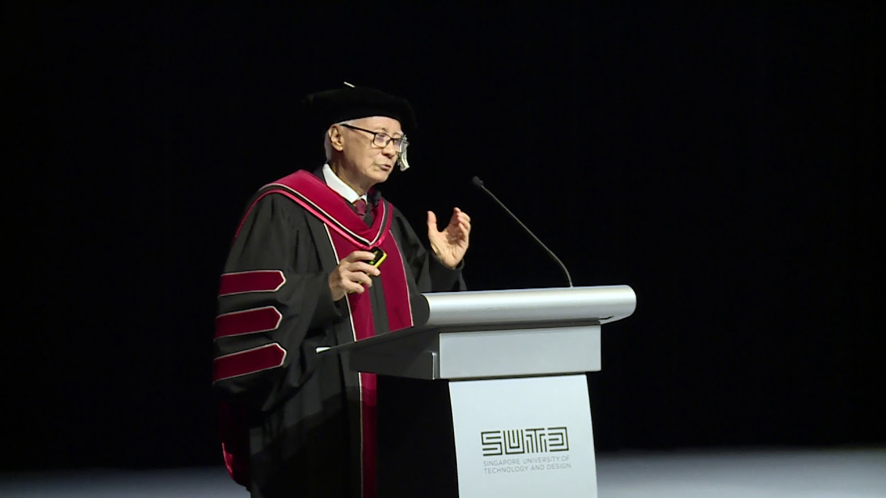 SUTD Grad Day 2019 - Speech by Prof Lui Pao Chuen (Adviser to NRF, PMO ...