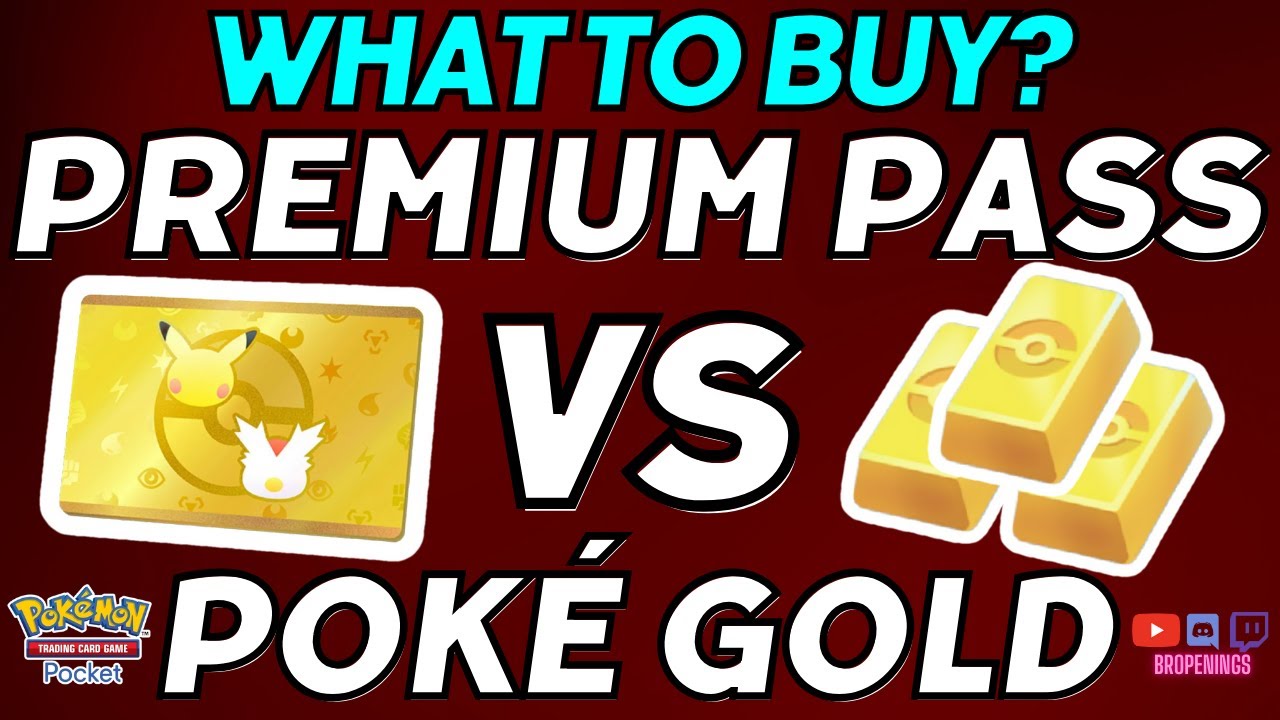 Premium Pass vs Poke Gold Complete Analysis in TCG Pocket # ...