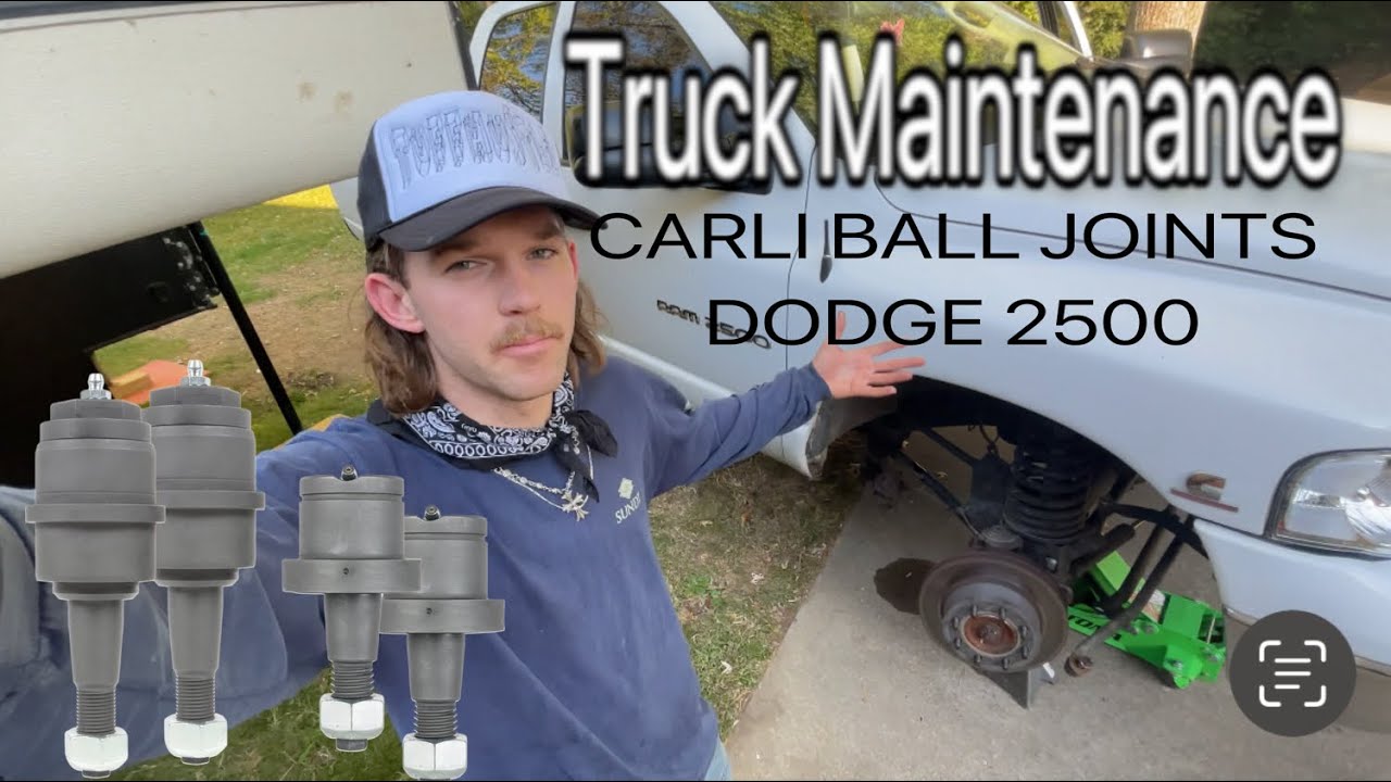EP.2 LIVING OUT OF MY TRUCK: the pregame // Carli ball joint install on ...