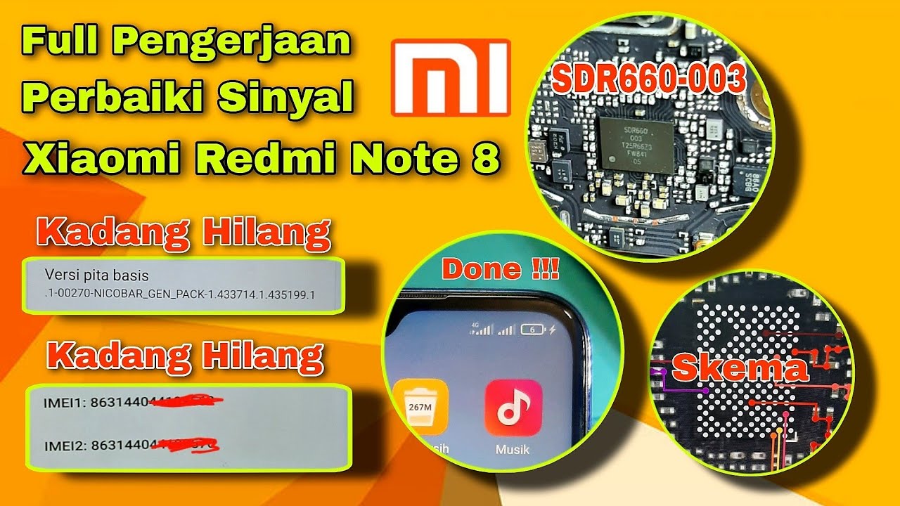 Redmi Note 8 Sinyal Hilang, Sim Tidak Terbaca, Imei Null, Baseband ...