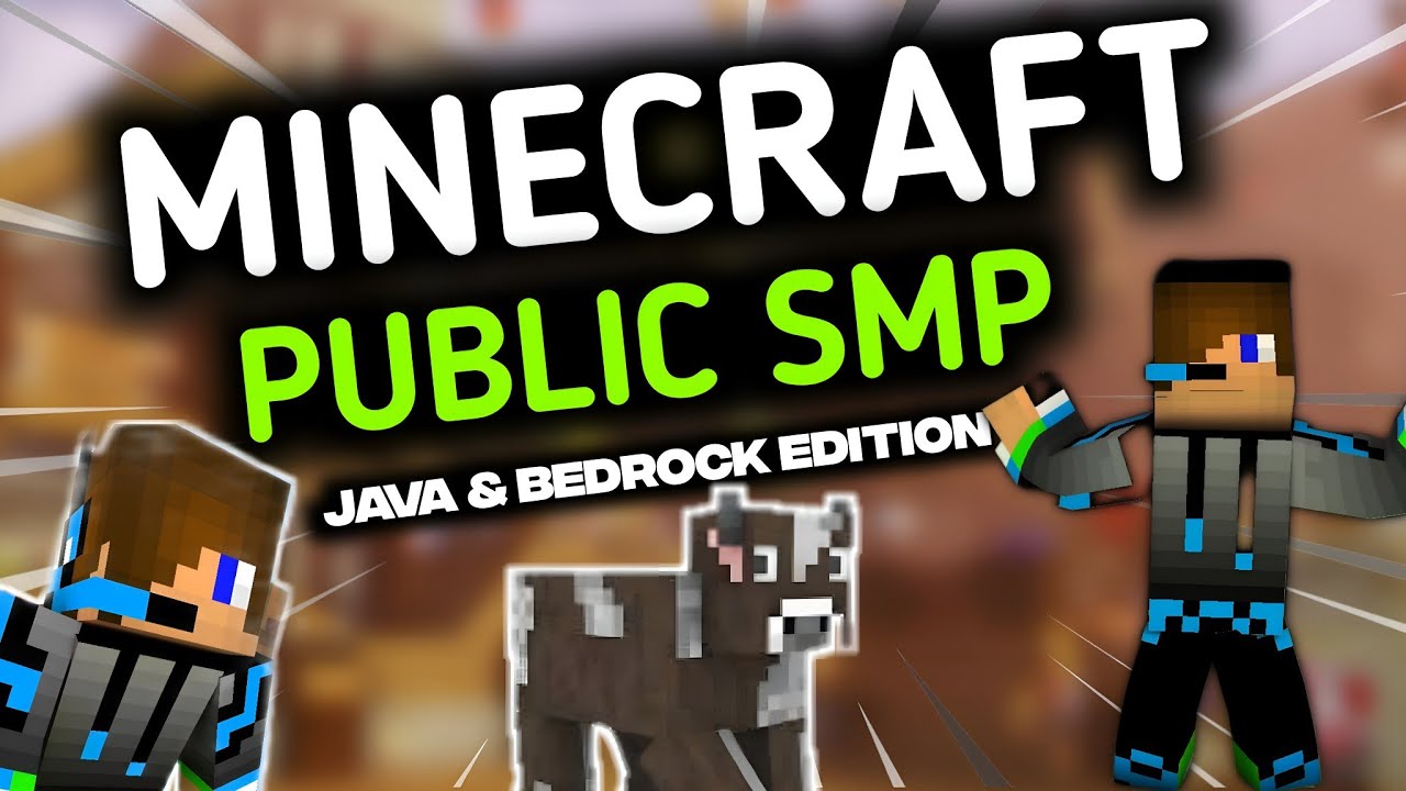best public smp For java and Bedrock 😈 || 1.19 Minecraft Smp Server ...