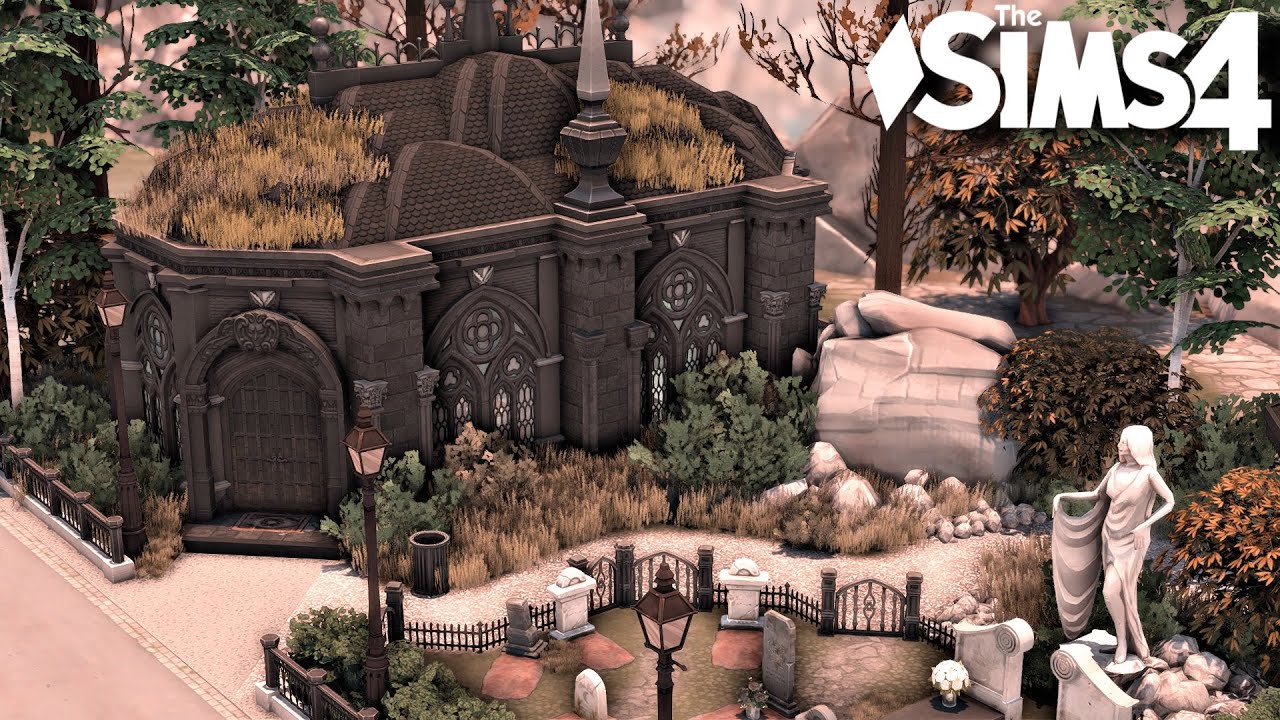 Vampire Lounge Forgotten Hollow | No CC | The sims 4 | Stop motion Speed build | Bar - YouTube