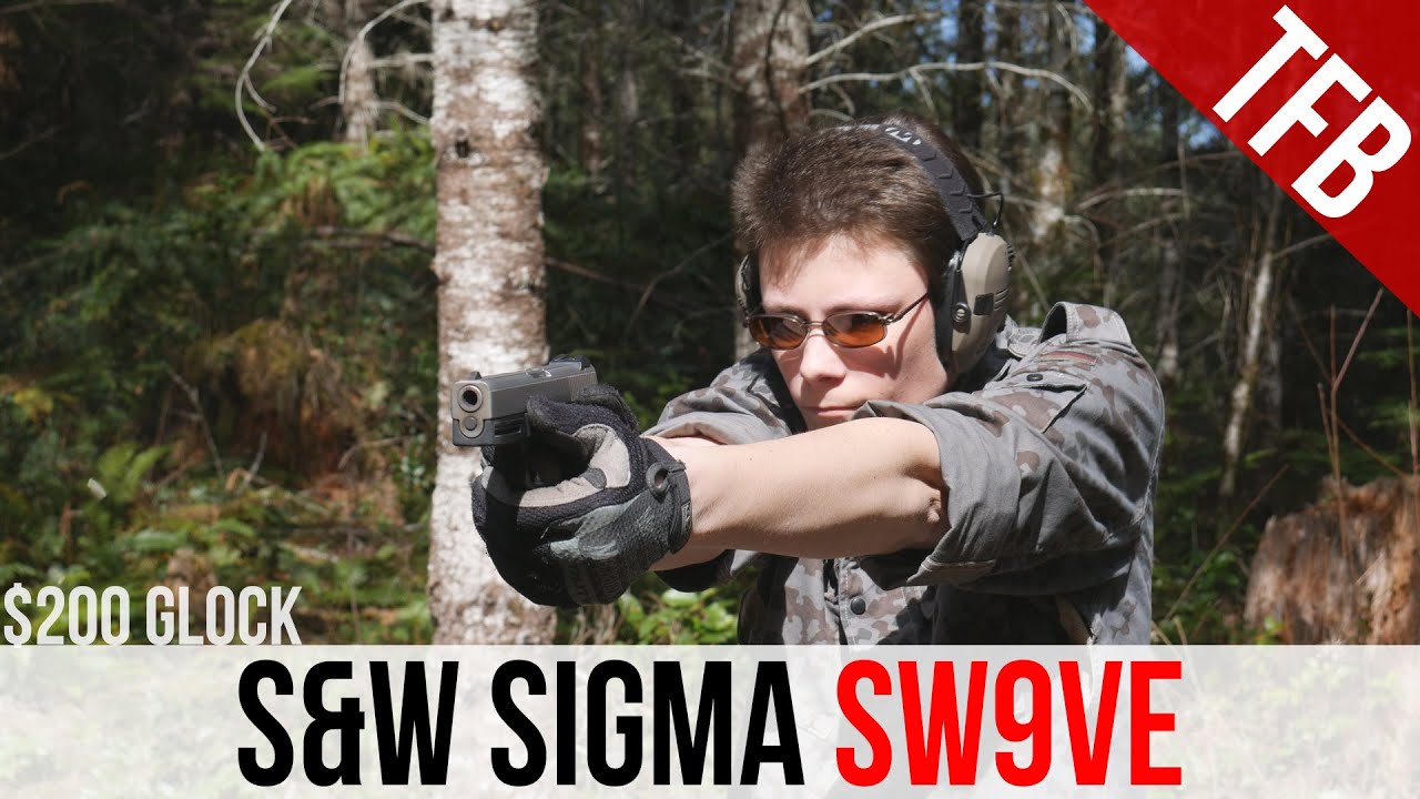 S&W Sigma SW9VE Review - Is this a $200 Glock? - YouTube