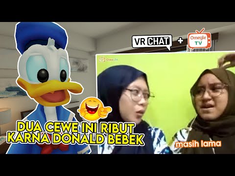 DUA CEWE OME TV RIBUT KARNA DONALD BEBEK - OME.TV