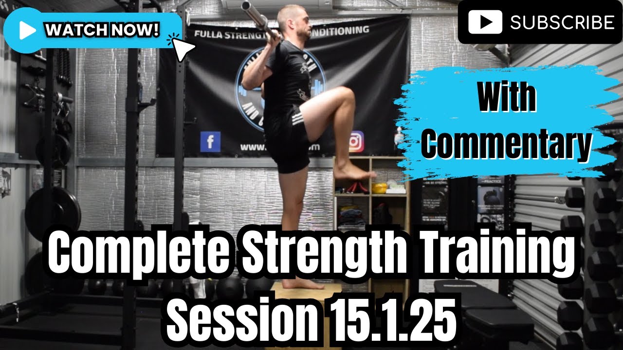 Fulla Strength and Conditioning - Complete Strength Training Session 15.1.25 - YouTube