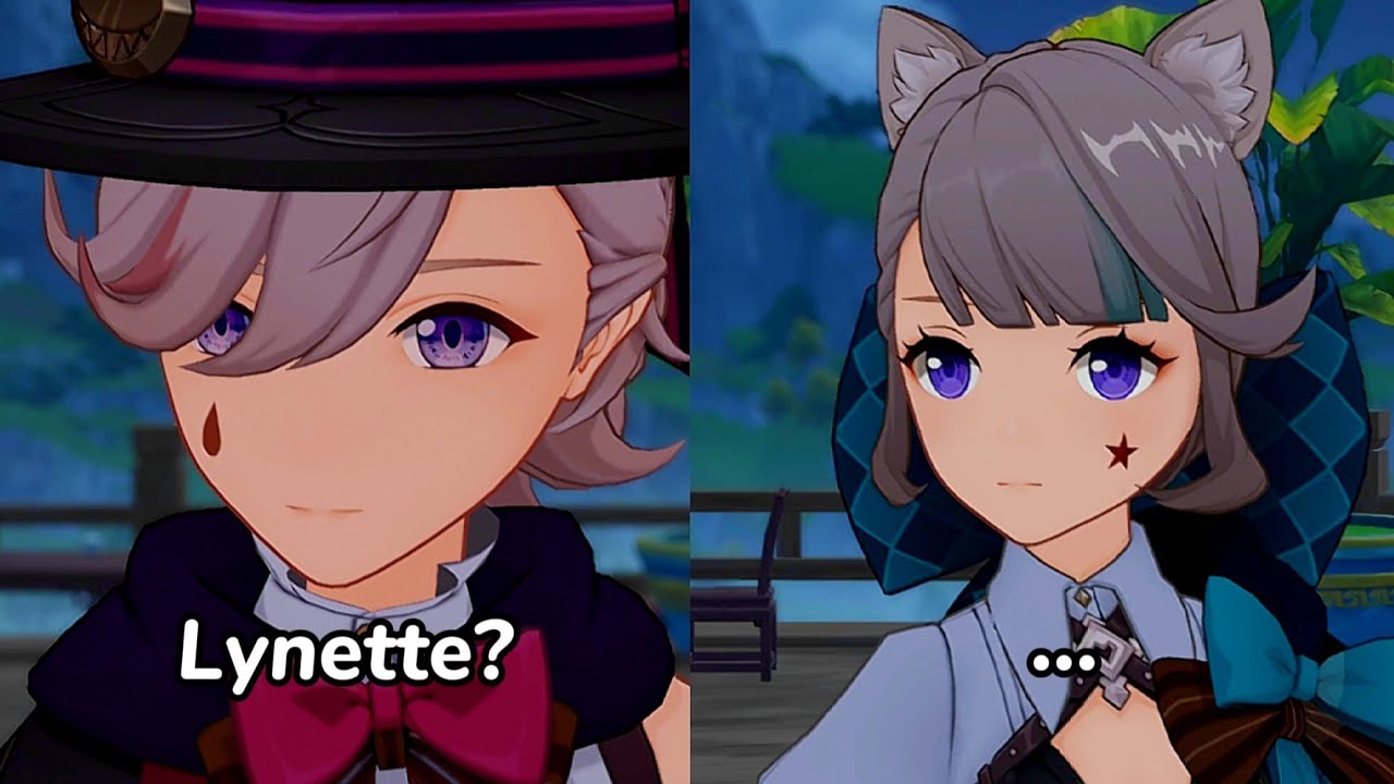 Freminet, Lynette, and Lyney being siblings for 2 minute straight ...