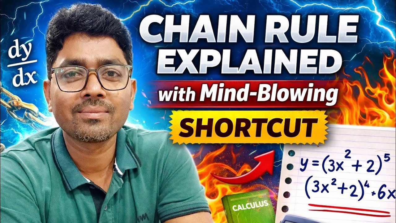 Chain Rule Explained with Mind-Blowing Shortcut| #differentiation # ...