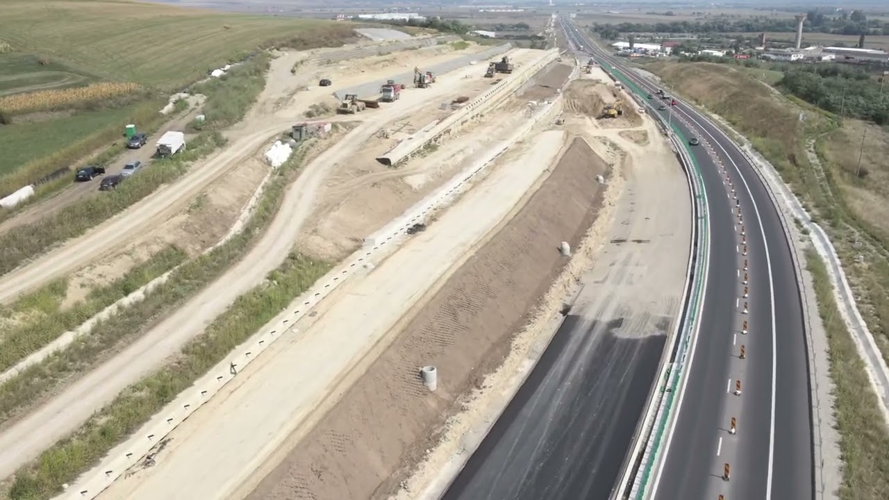 Autostrada A10 Sebes Turda, lot 2, alunecarea de teren de la Oiejdea ...