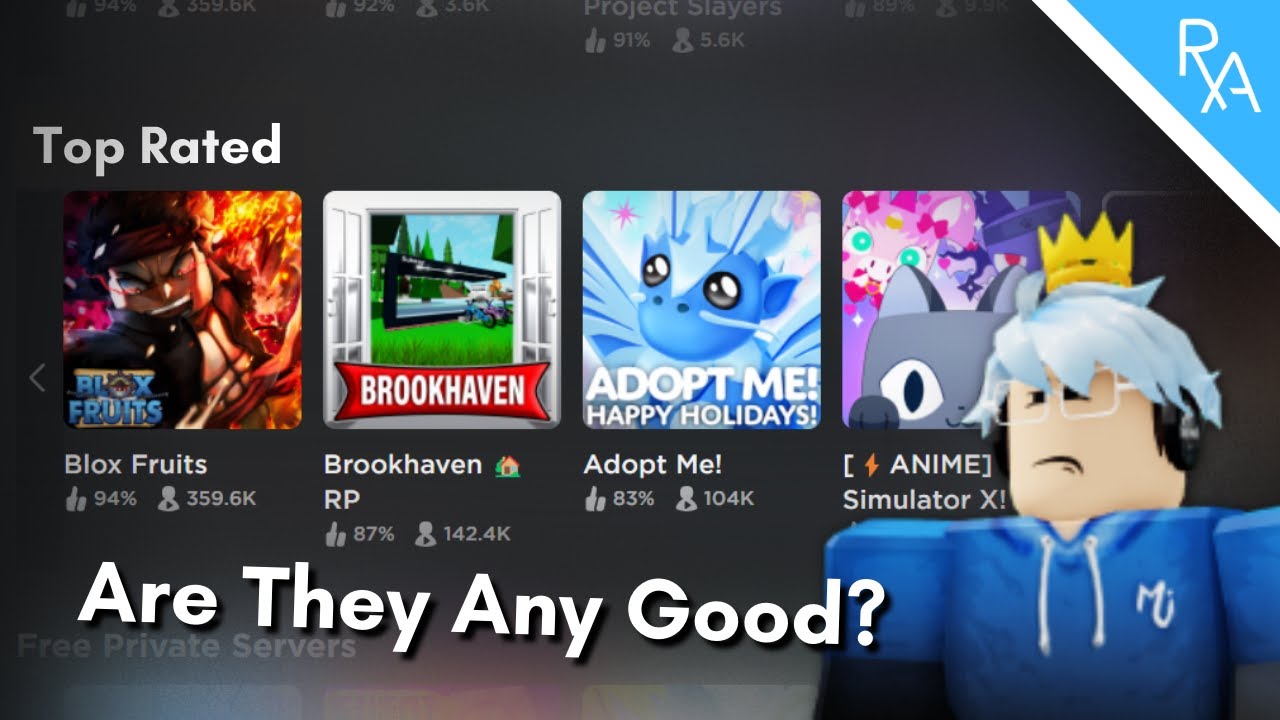 Playing Roblox Most Overrated Games - YouTube