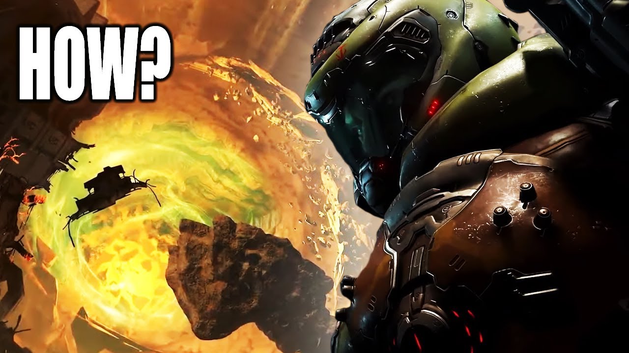 Doom Eternal - Why And How Did The Doom Slayer Destroy Mars? - YouTube