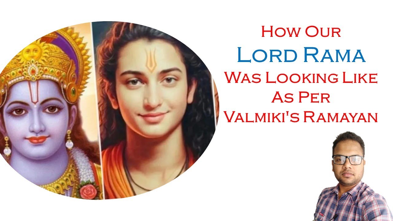 How our Lord Rama was looking like as per Valmiki's Ramayan #shreeram # ...