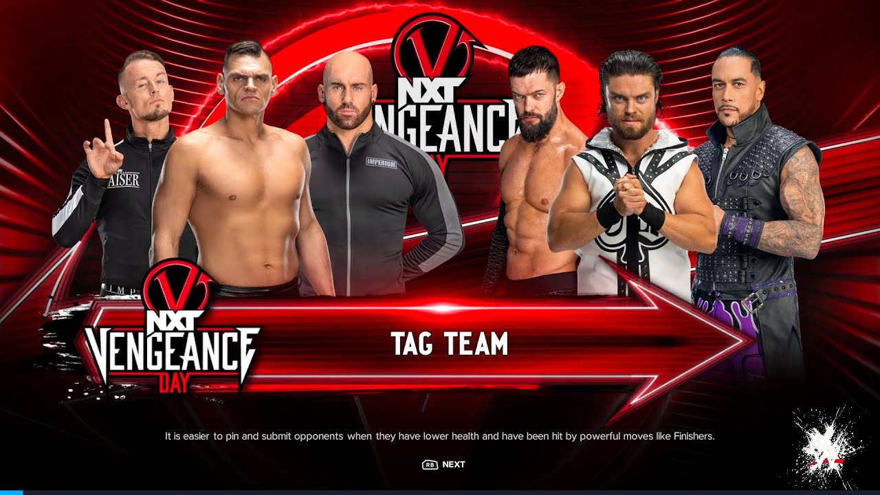 WWE 2K24 - The Judgment Day VS Imperium 6 Man Tag Team Elimination ...