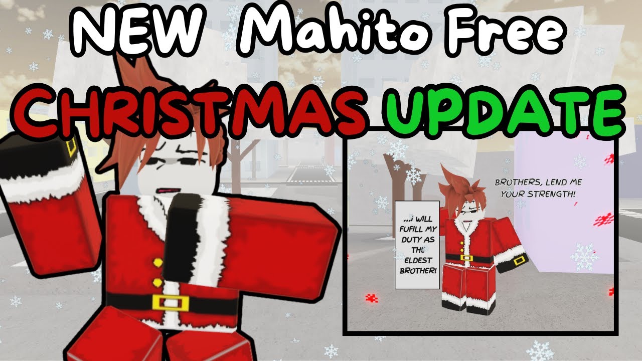 New Mahito Free Christmas UPDATE (Jujutsu Shenanigans) - YouTube
