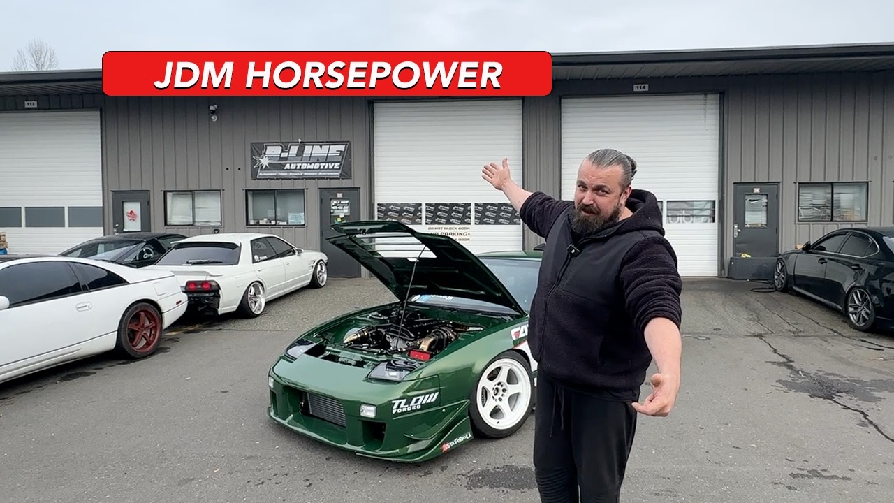 The Most Insane Green JDM Inspired Build Ever! - YouTube